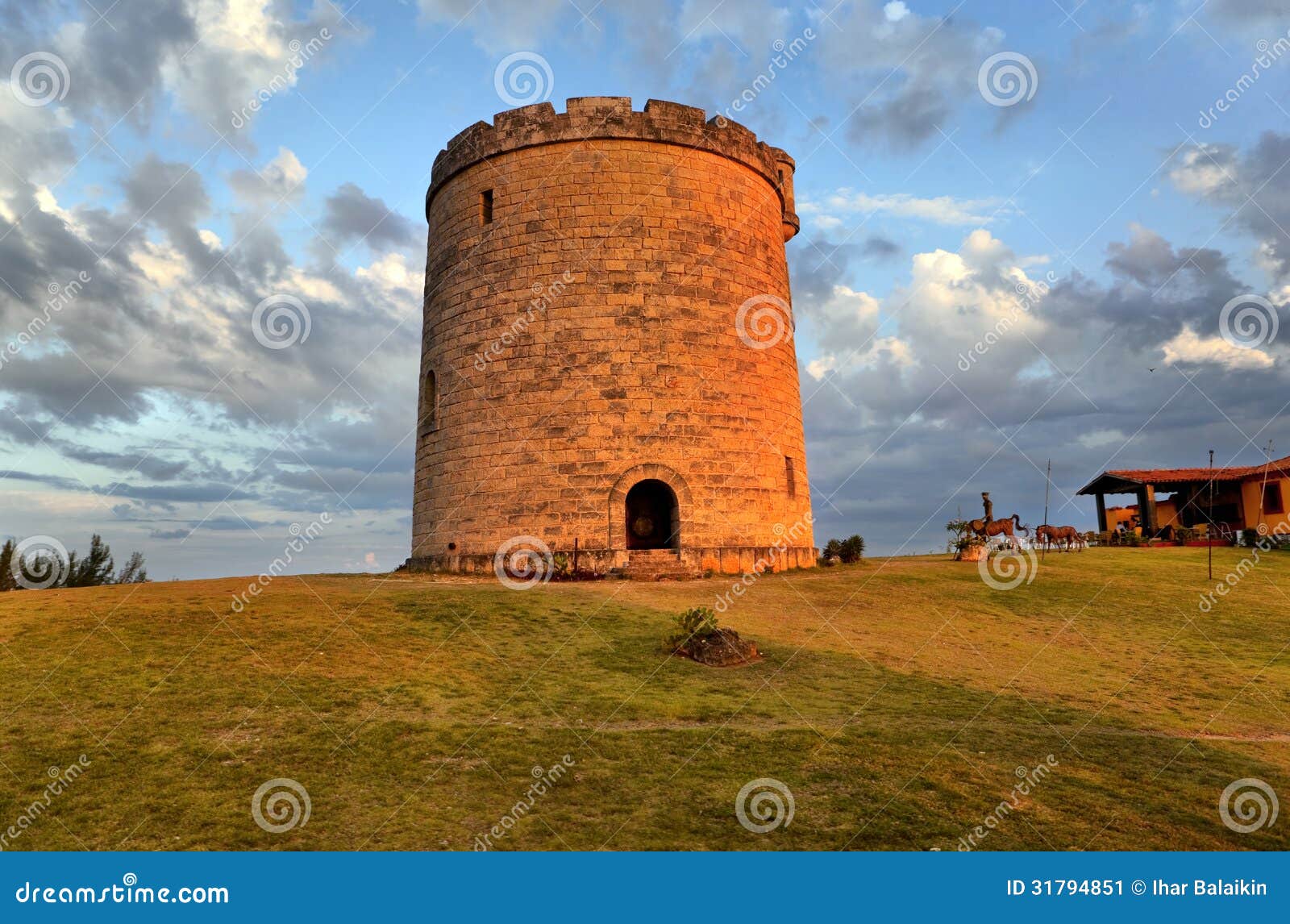 Historical Tower in Varadero Stock Image - Image of destinations ...