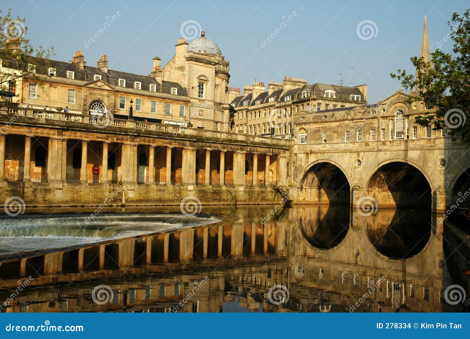 Historical town of Bath stock photo. Image of water, landmark - 278334