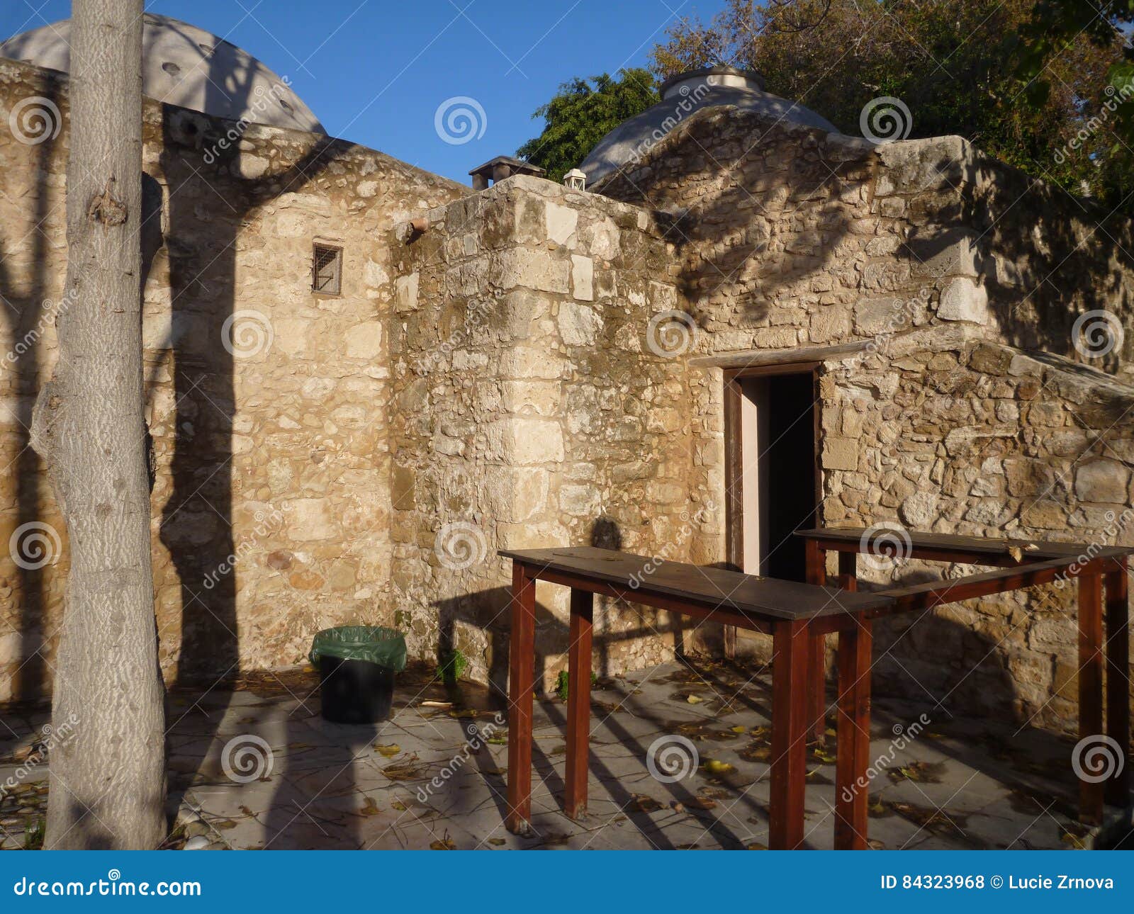 Historical Turkish Baths in the Center of Pafos Stock Photo - Image of ...