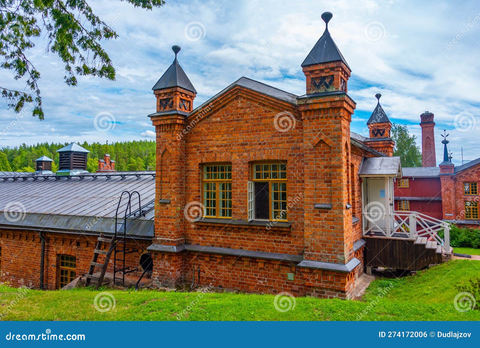 Historical Verla Paper Mill in Finland Editorial Photo - Image of ...