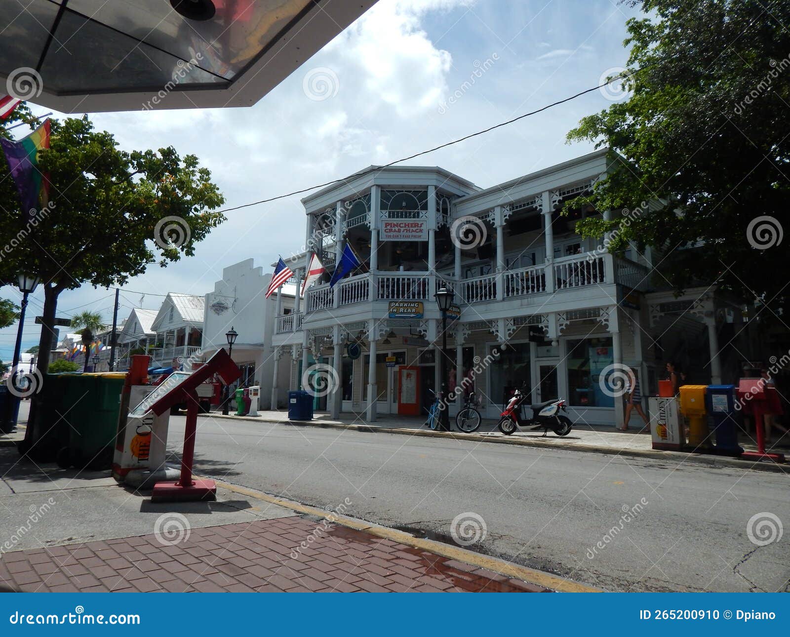 Historical Views and Buildings of Key West Florida Editorial Image ...