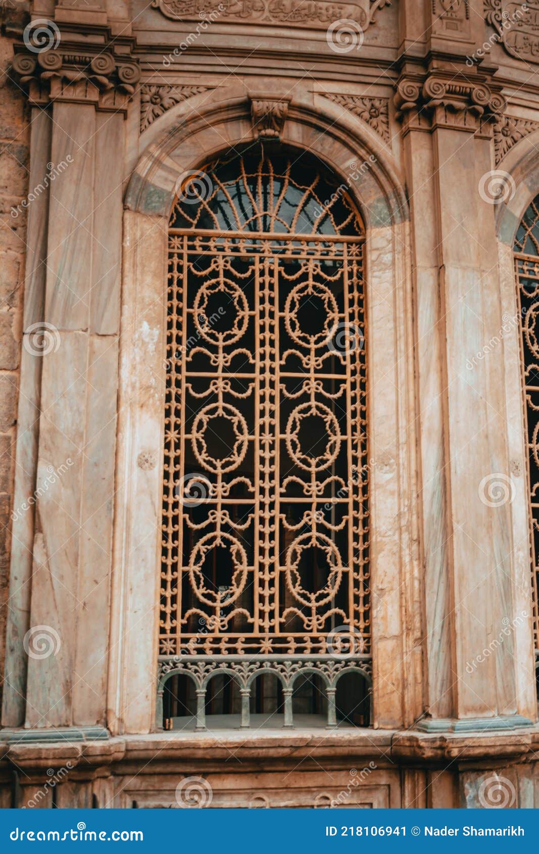 Historical Window in Old Cairo Stock Image - Image of tourism, arch ...