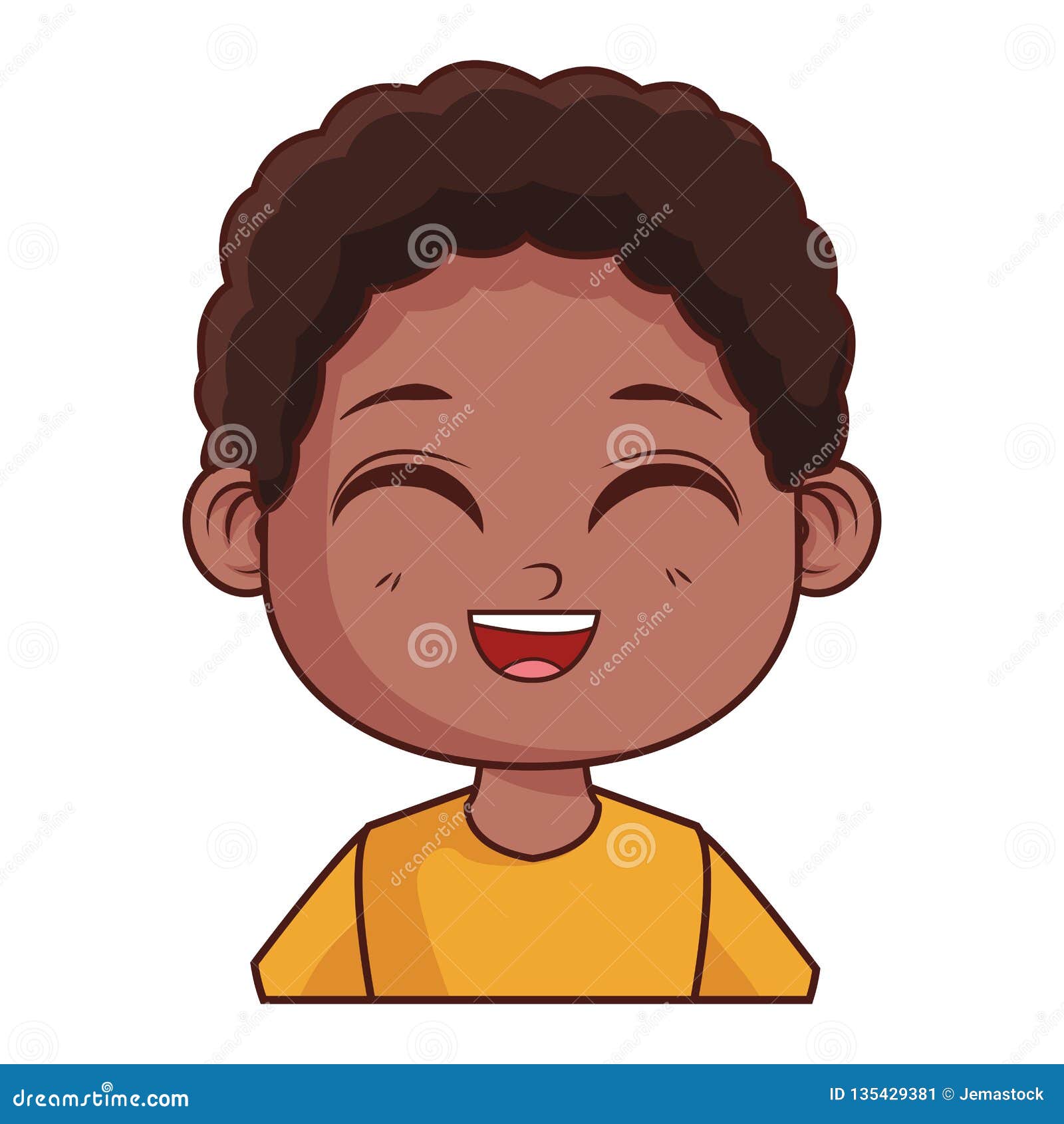 Historieta Linda Del Muchacho Ilustración del Vector - Ilustración de ...