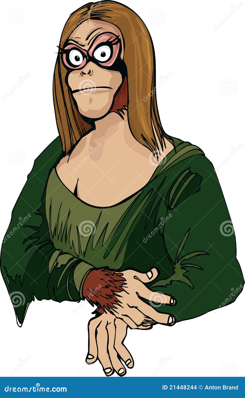 Mona Lisa Cara De Pato