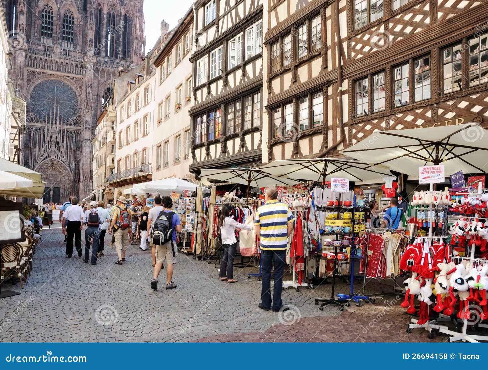 Historisch Centrum Van Straatsburg Redactionele Stock Foto - Image of ...