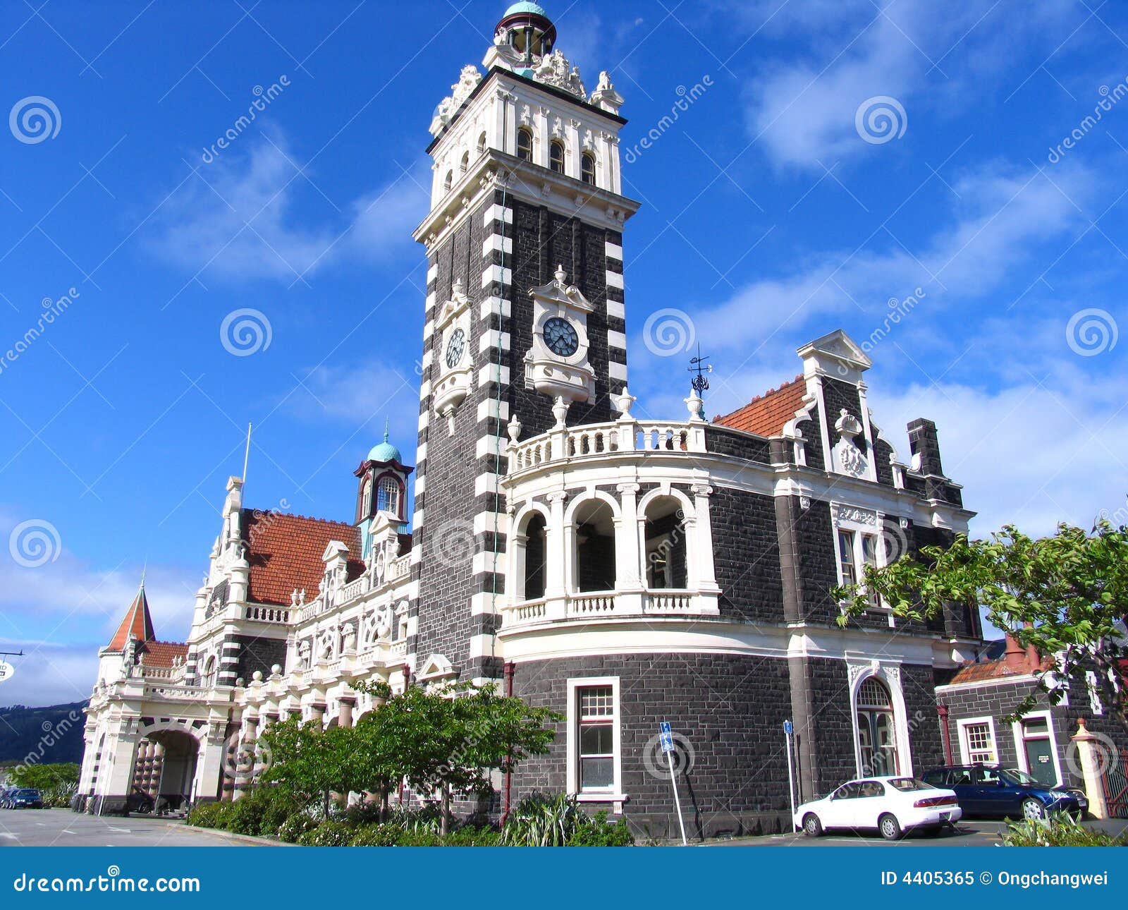 History Building in Dunedin Stock Image - Image of historical ...
