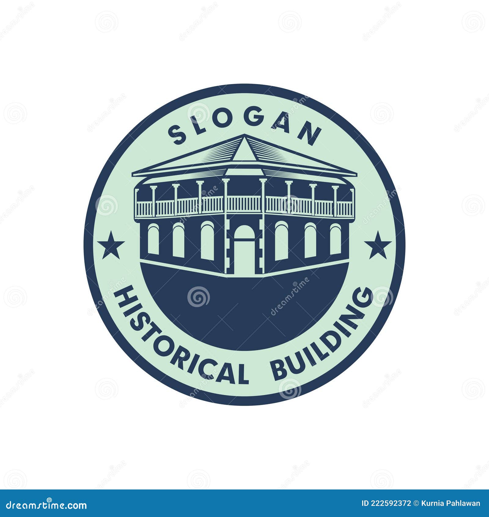 History Building Logo , Architecture Logo Vector Stock Illustration ...