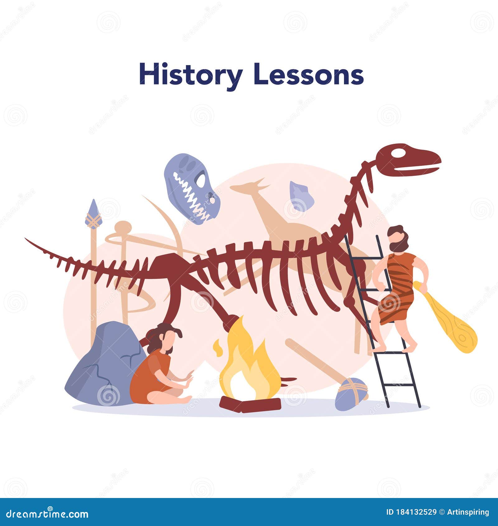 History Concept. History School Subject. Idea of Science and Education ...