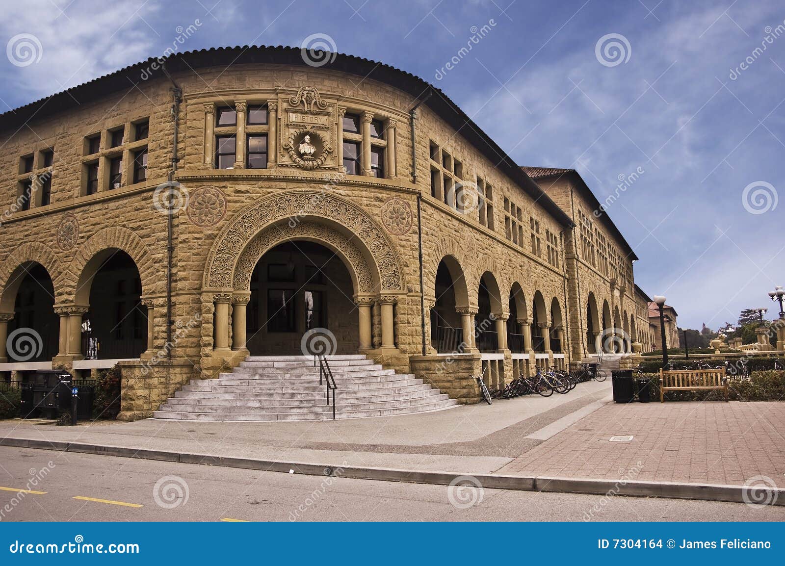 History Corner at Stanford University Editorial Stock Image - Image of ...
