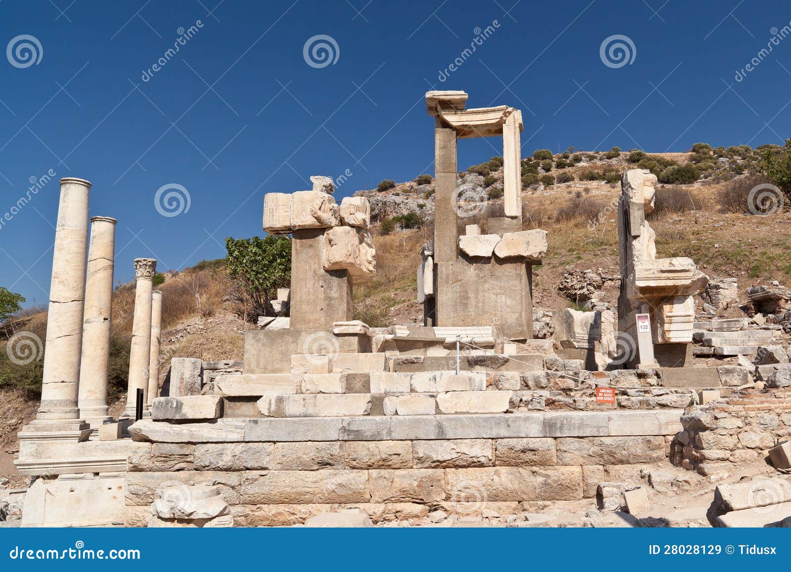 History of Ephesus editorial stock image. Image of ruin - 28028129