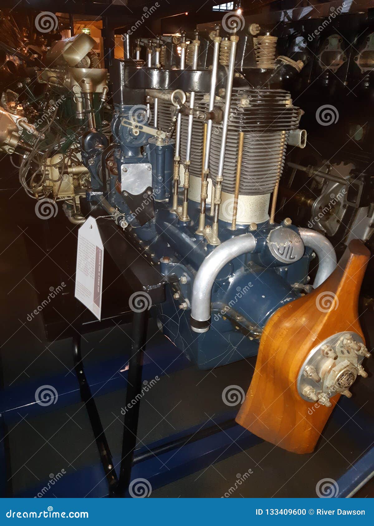 History of Flight Aircraft Engines Editorial Image - Image of museum ...