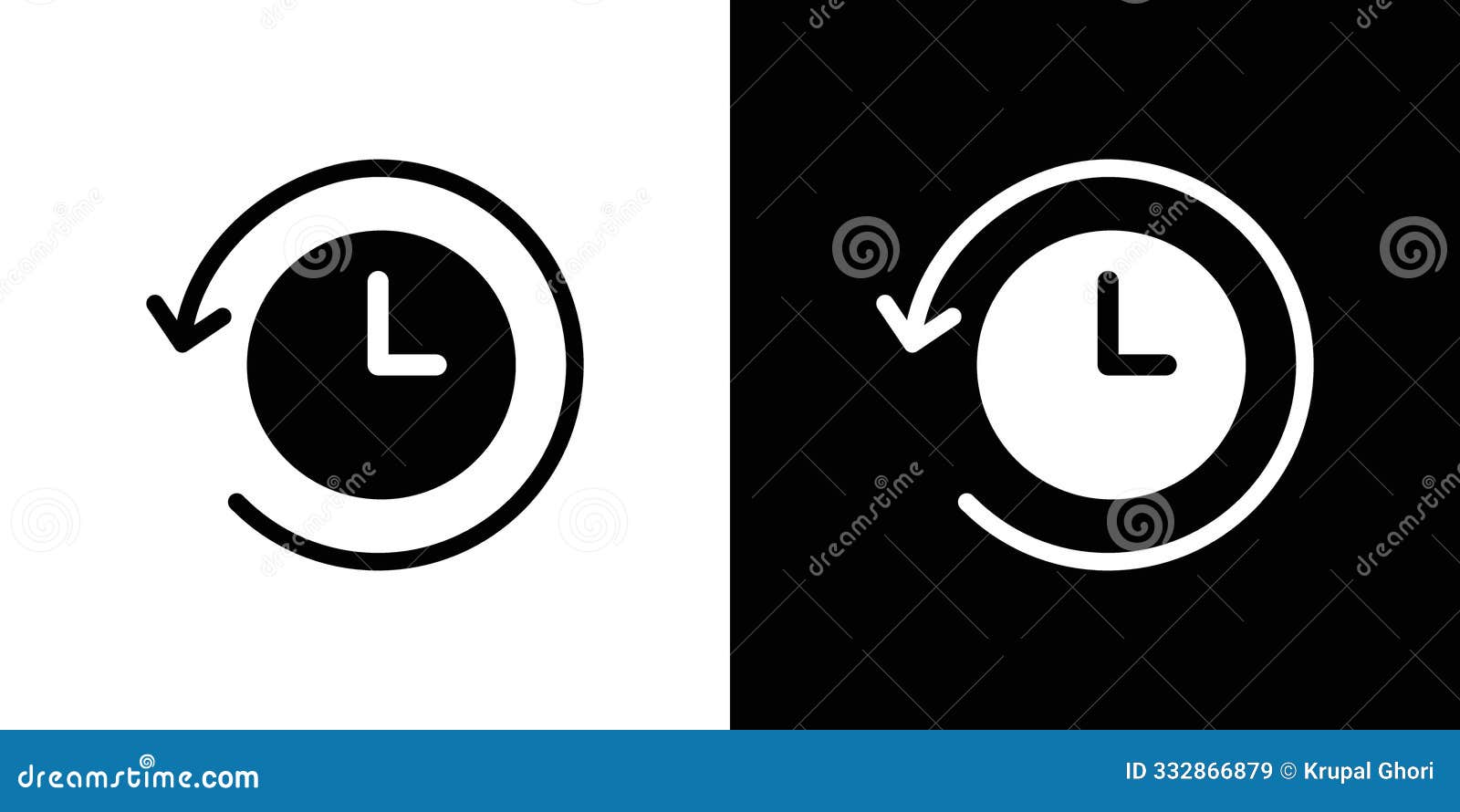 History Icon Logo Set Vector Stock Vector - Illustration of history ...