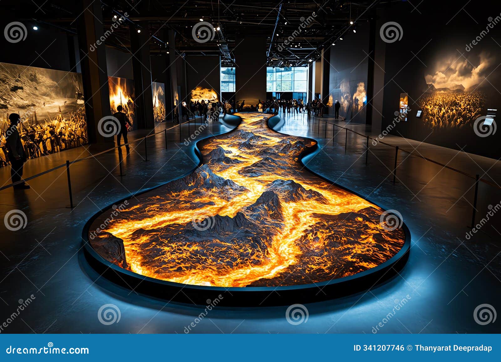 History Museum Interactive War Exhibit with Immersive Audio-visual ...