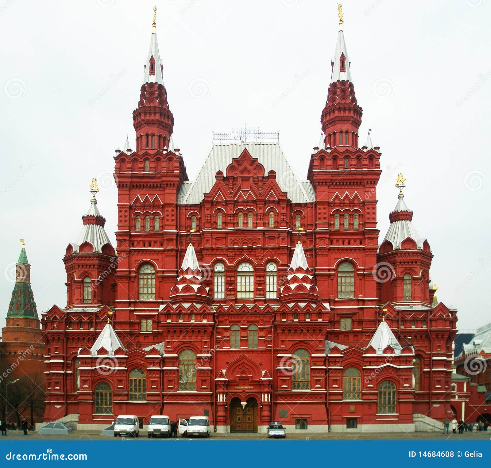 History Museum at Red Square Stock Photo - Image of kremlin, russian ...