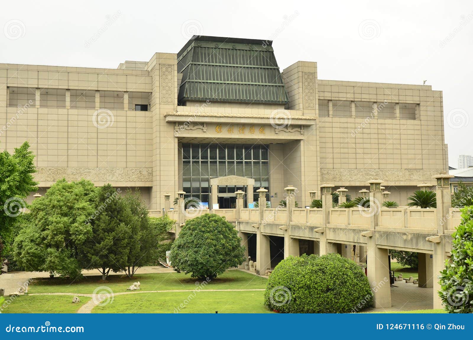 The History Museum of Xuzhou at Xuzhou,China. Stock Photo - Image of ...