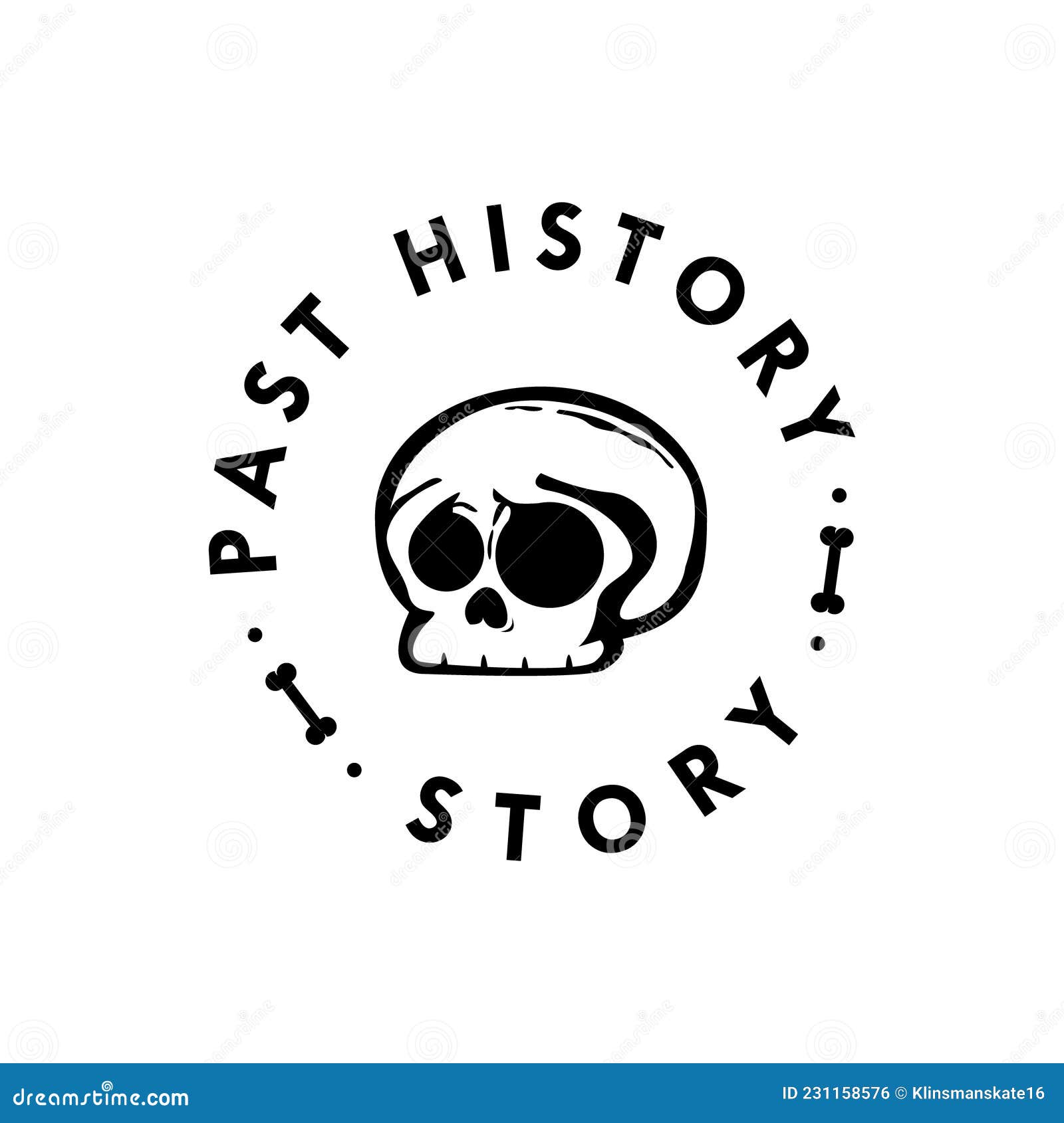 History Story Logo Design Template Stock Vector - Illustration of ...