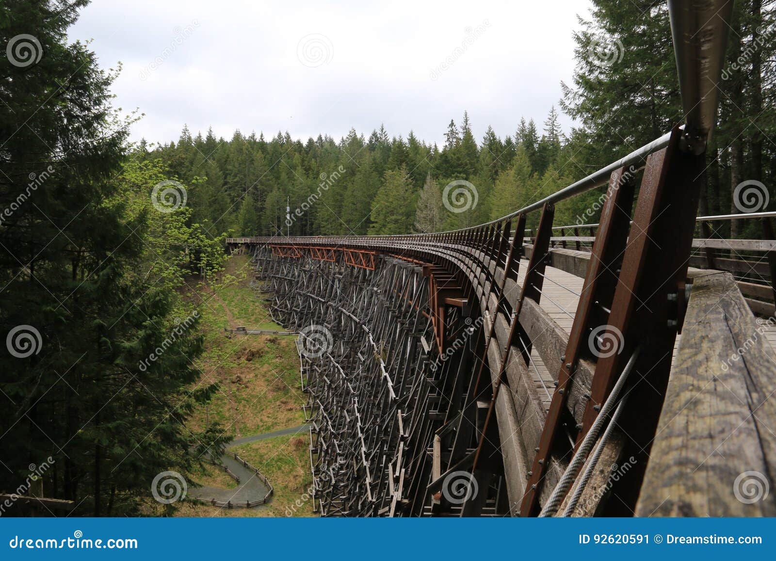 Histroric Train tressle stock image. Image of traffic - 92620591