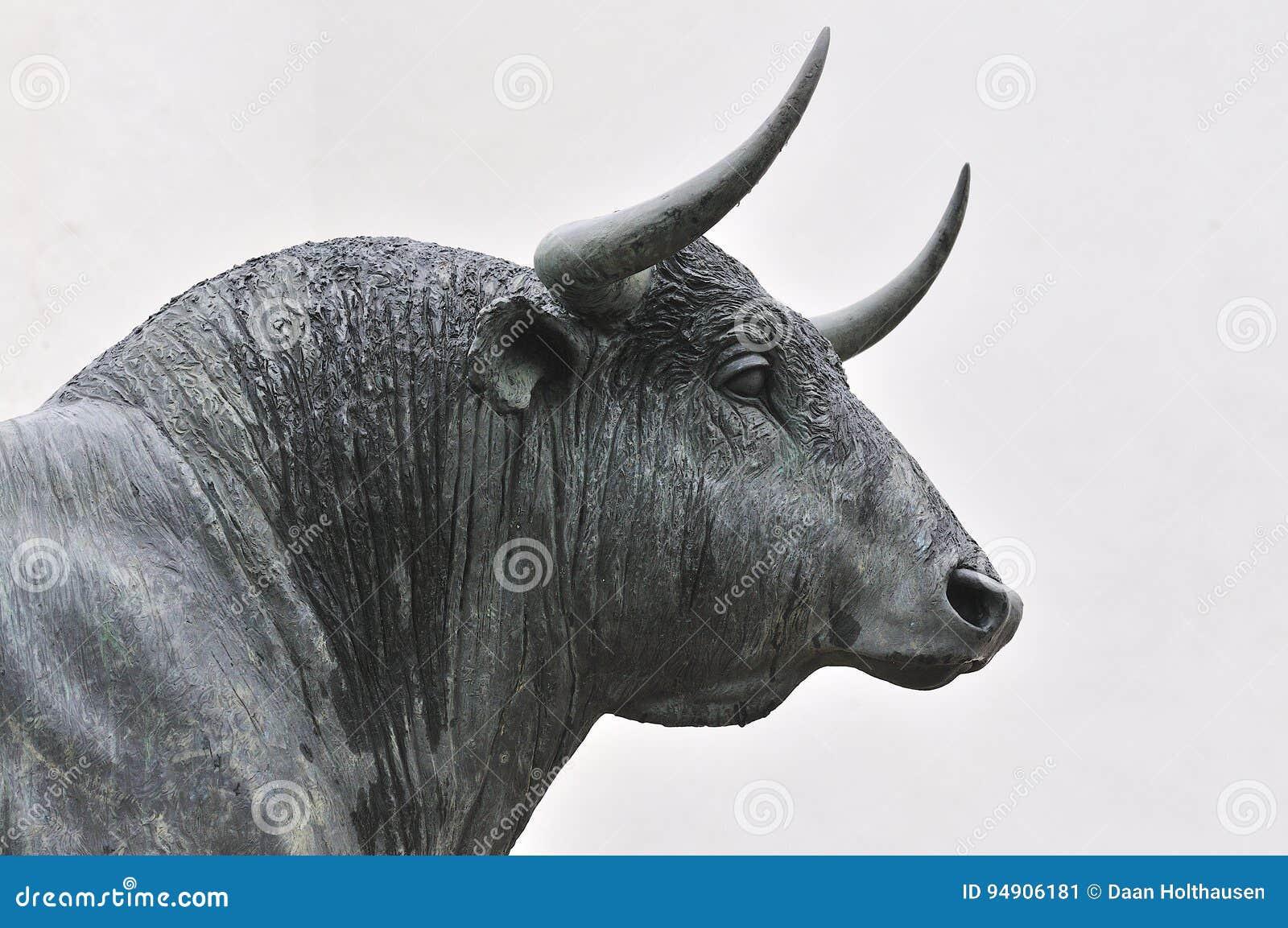 Hiszpański Walczący byk obraz stock. Obraz złożonej z rogi - 94906181