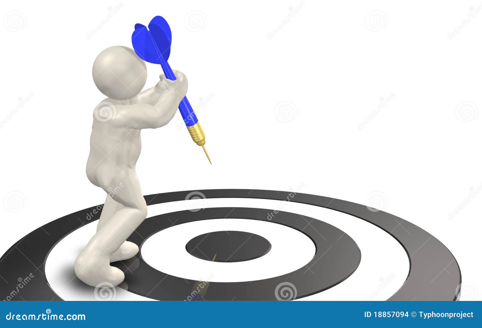 A hit stock illustration. Illustration of sports, clay - 18857094