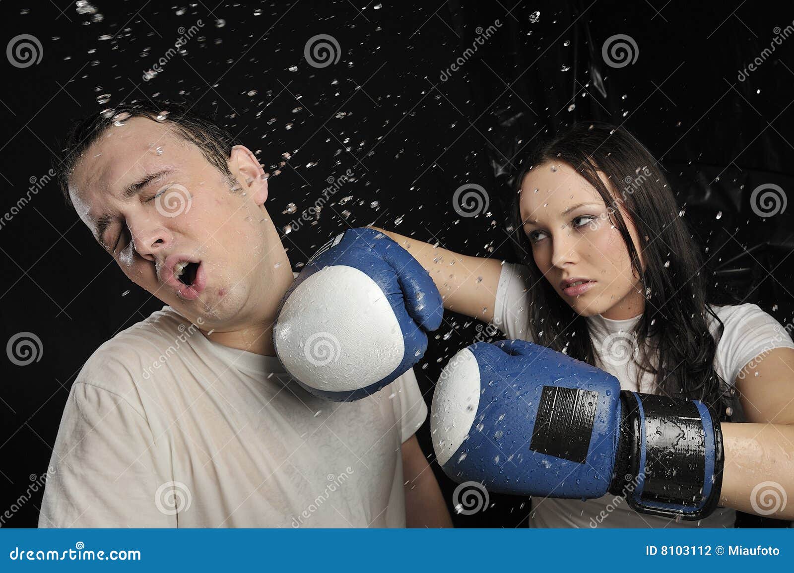 Hit stock photo. Image of girl, sport, arguing, angry - 8103112