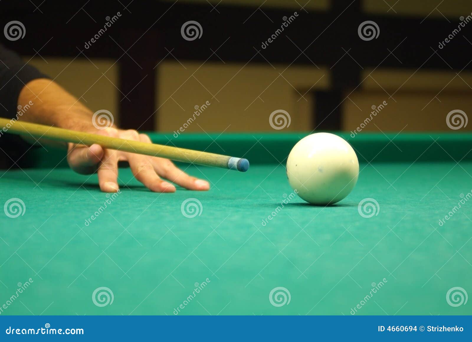 Hit the ball stock photo. Image of active, billiard, rest - 4660694
