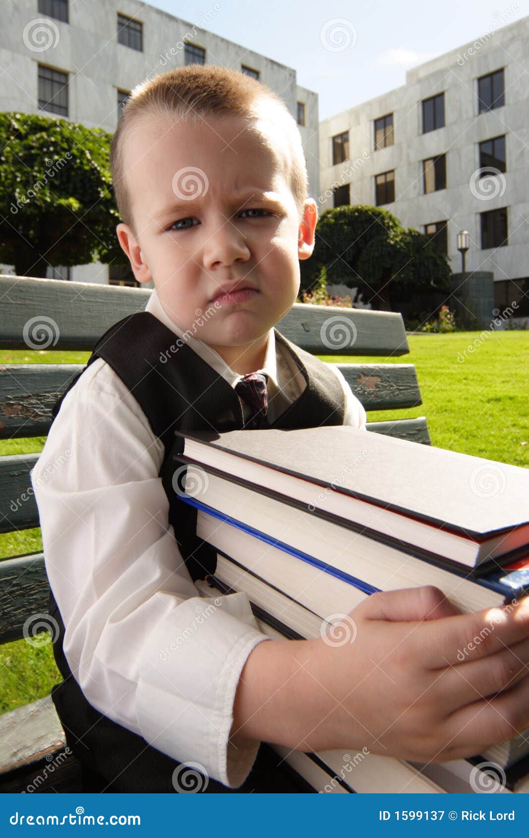 Hit the Books stock image. Image of study, resume, bench - 1599137