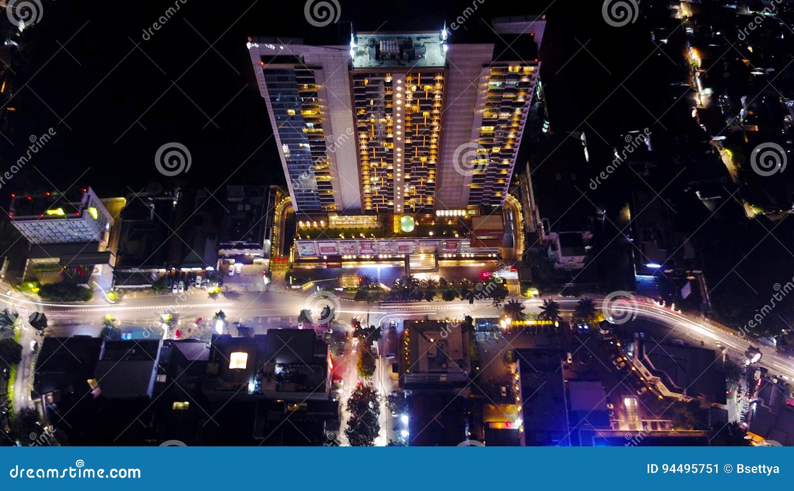 Hit the building stock image. Image of lamp, glow, building - 94495751