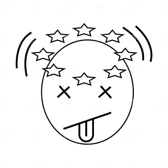 Hit head icon stock illustration. Illustration of spinning - 308970783