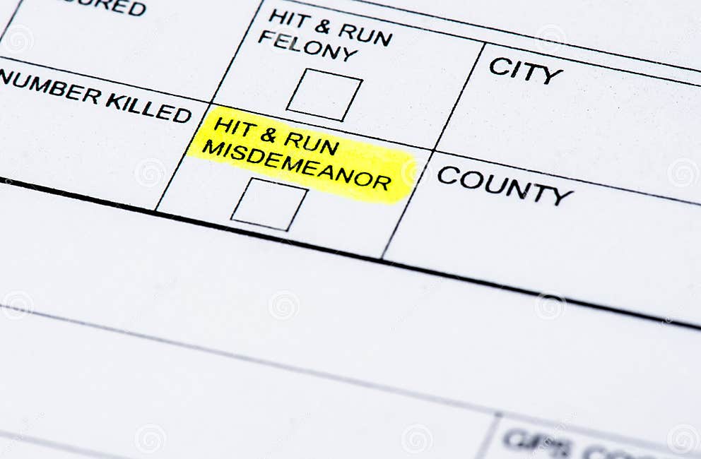 HIt and Run stock photo. Image of insurance, report, accident - 44856366