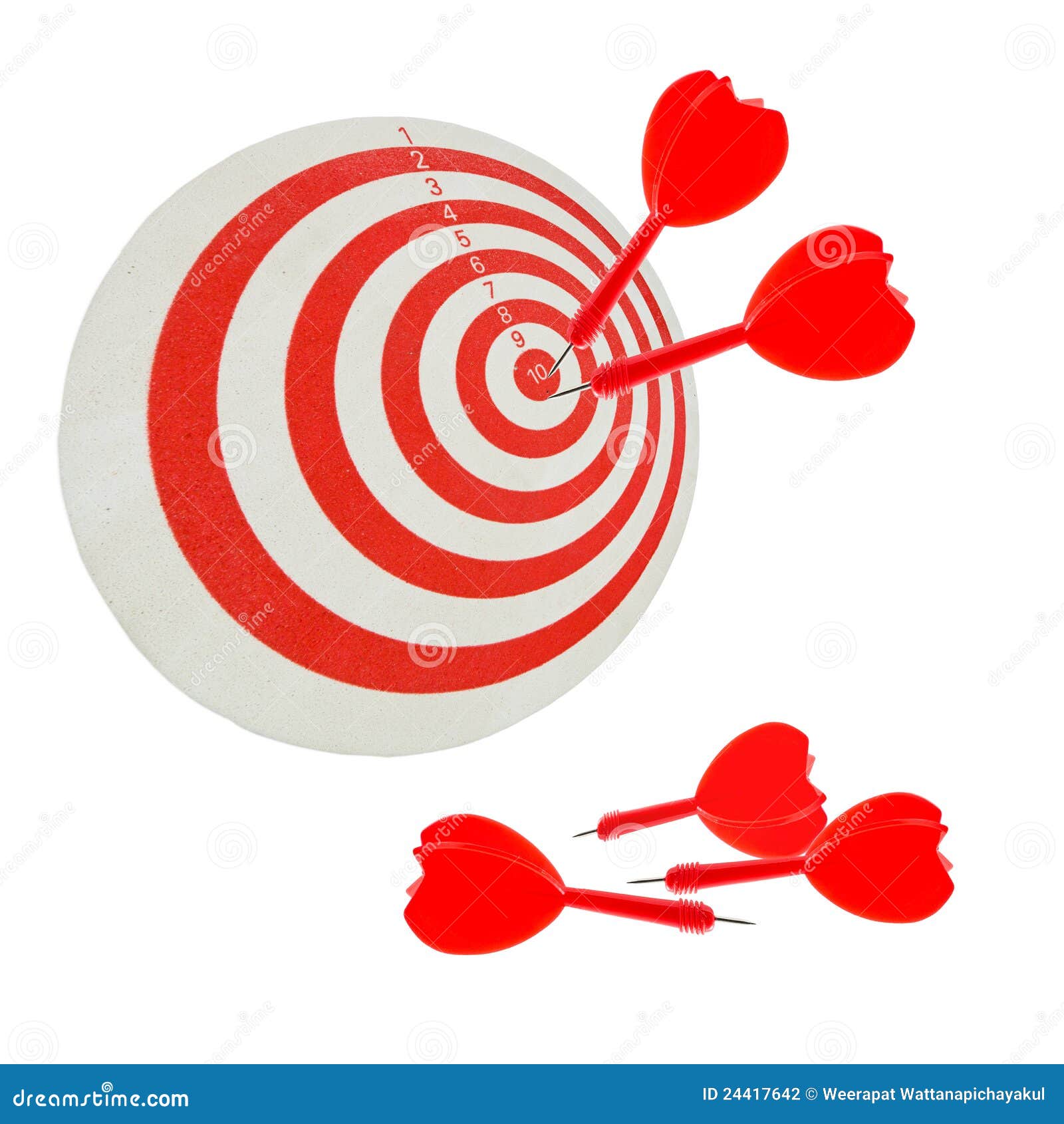 Hit the target stock photo. Image of champion, purpose - 24417642