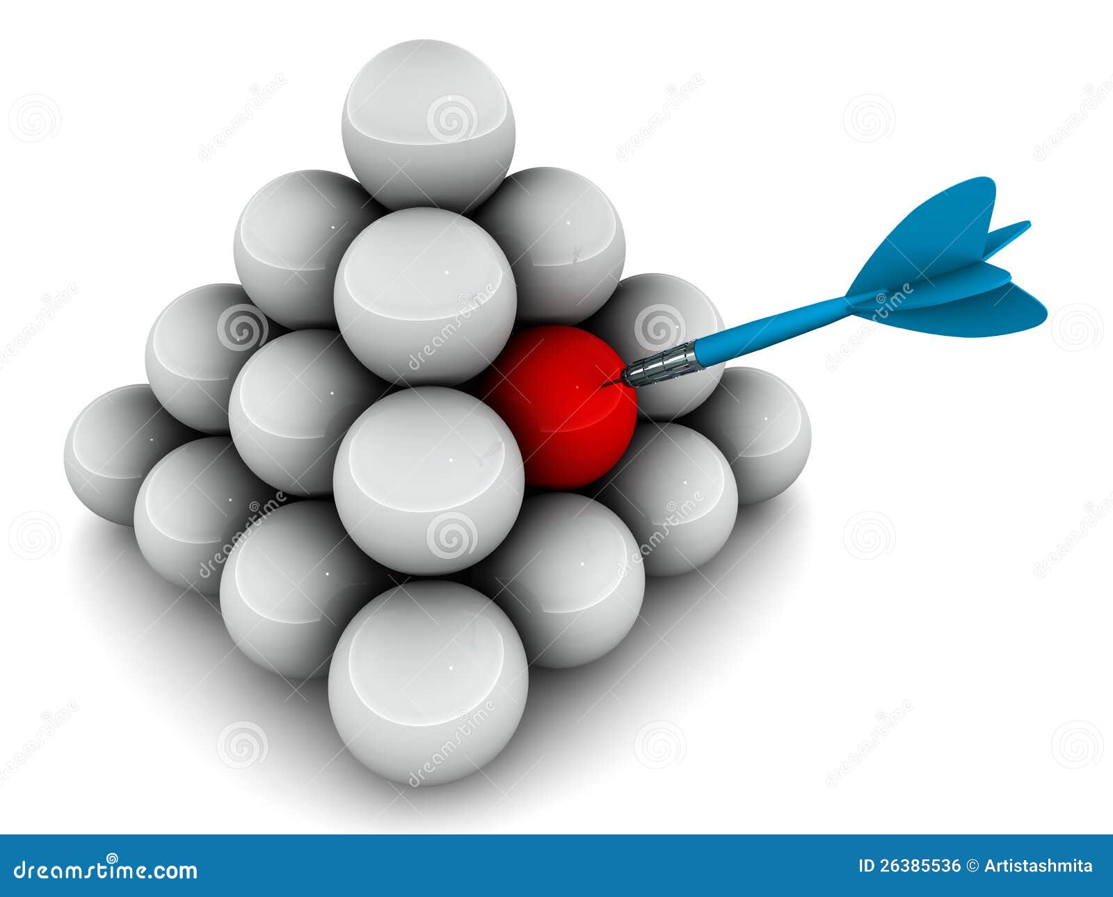 Hit the target stock illustration. Illustration of aiming - 26385536