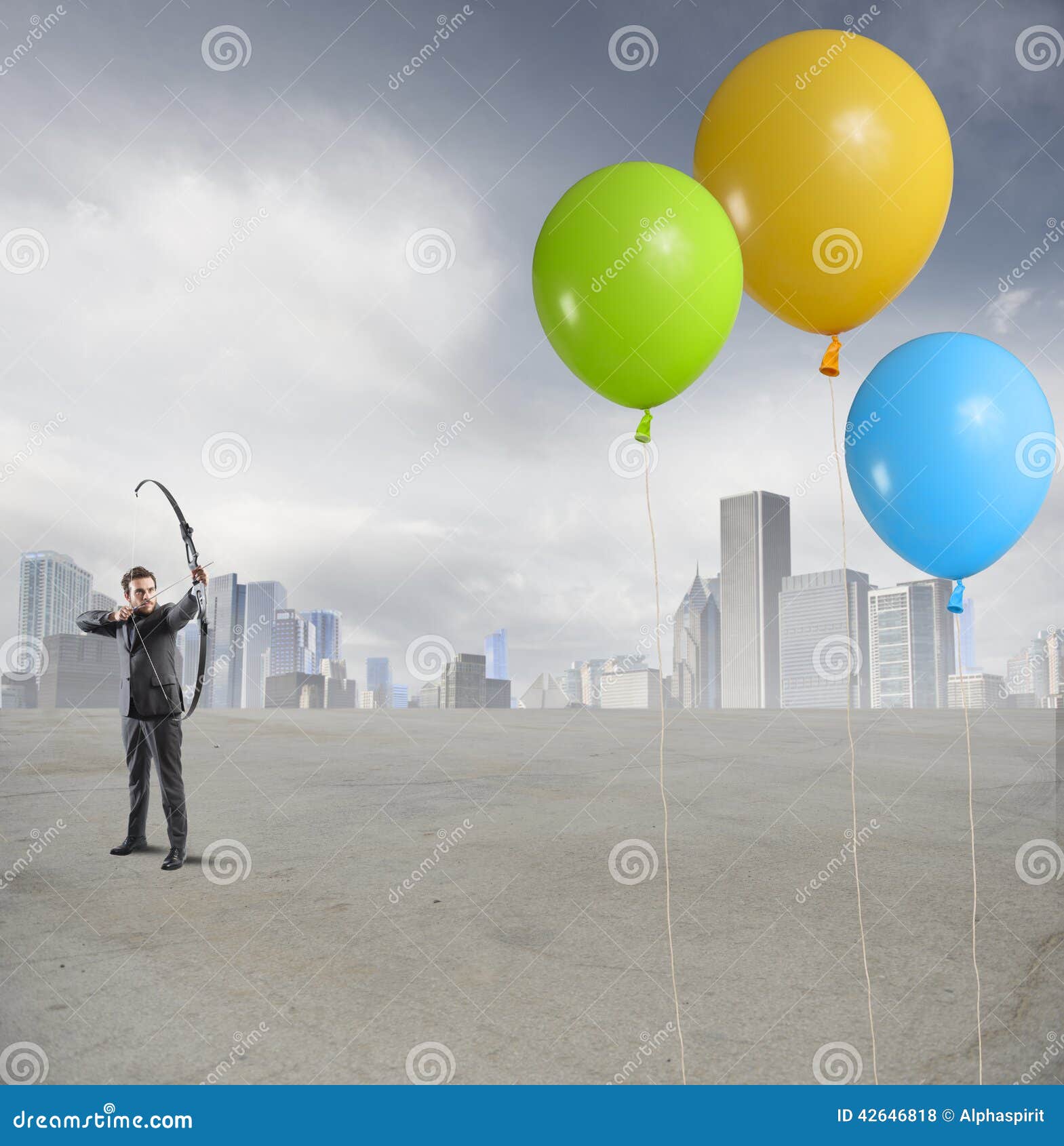 Hit the target stock photo. Image of object, determination - 42646818