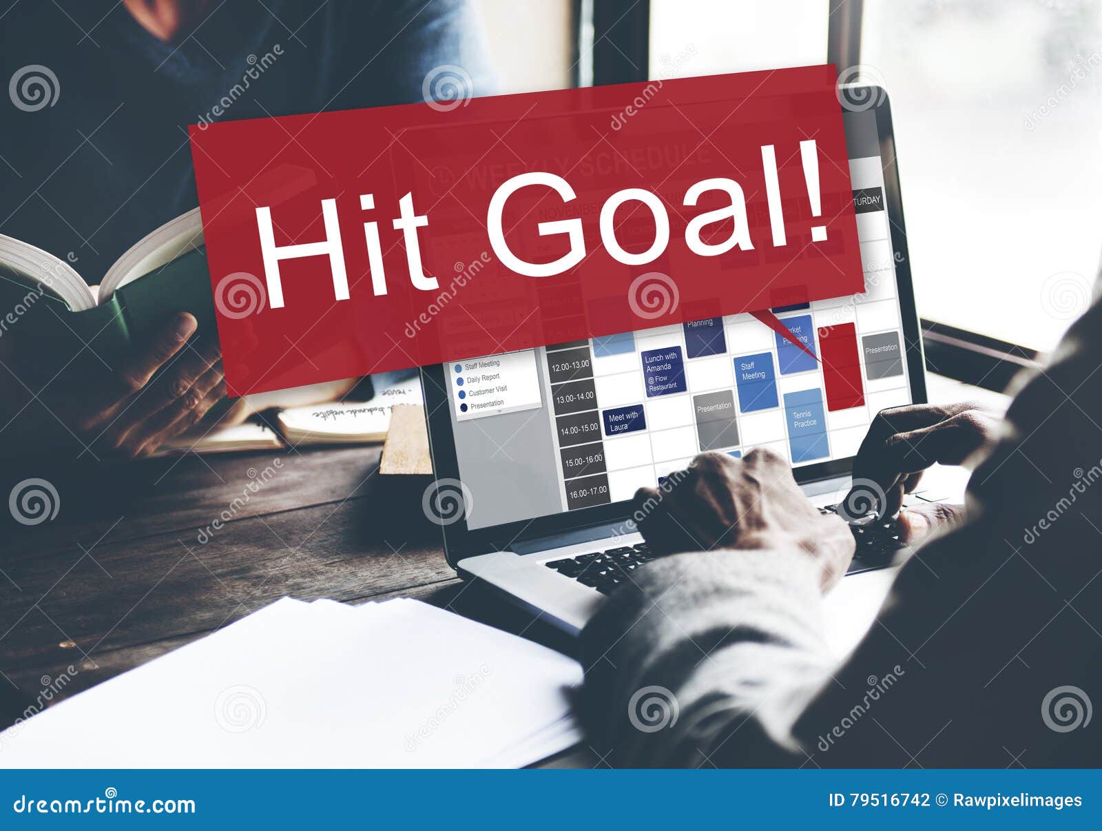 Hit Target Goal Aim Aspiration Business Customer Concept Stock Photo ...