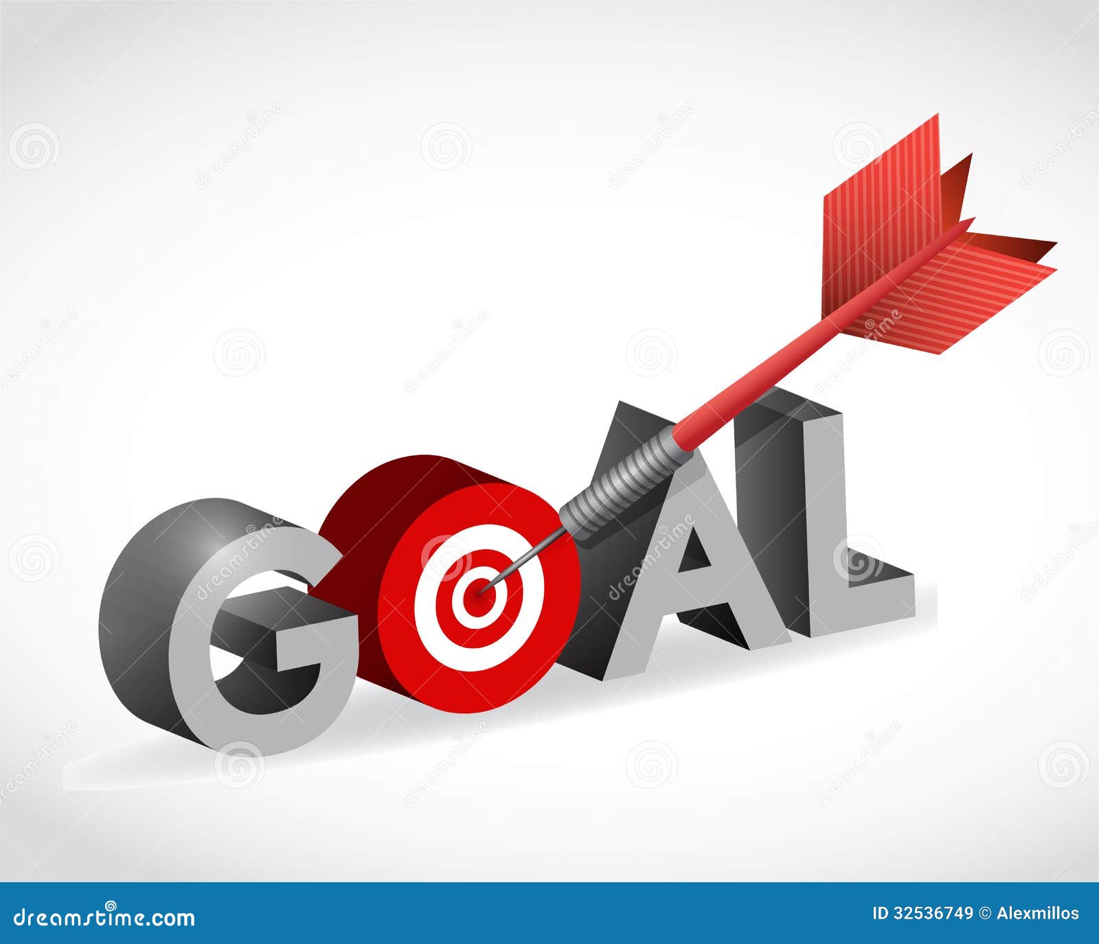Hit Your Target Goal. Illustration Design Stock Illustration ... Hit Your Target Goal. Illustration Design Stock Illustration ...