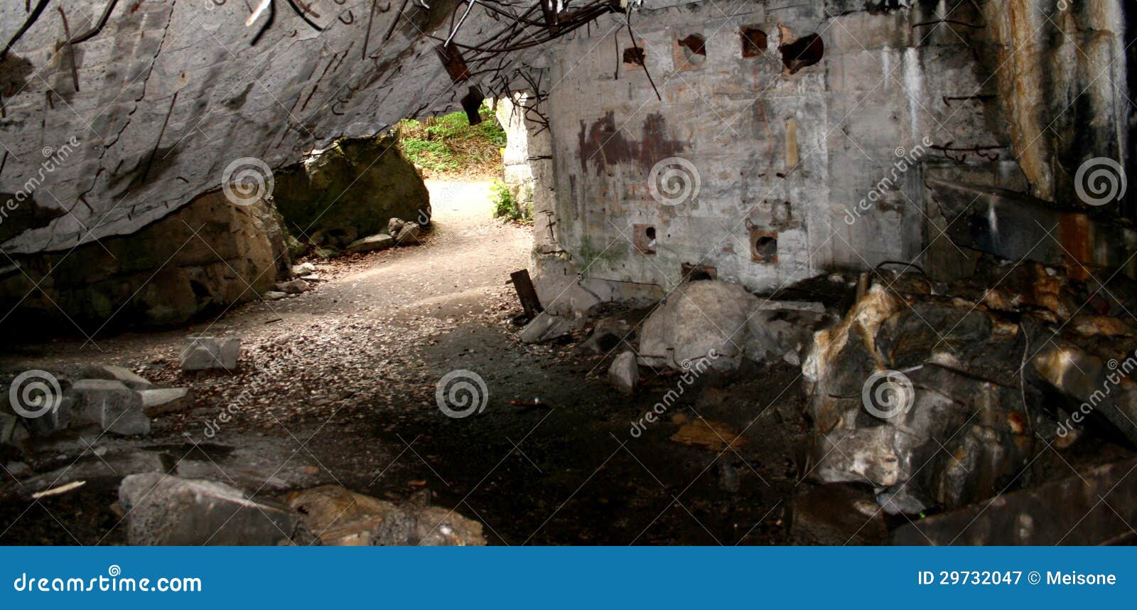 Bunkers stock image. Image of fortification, defense - 29732047