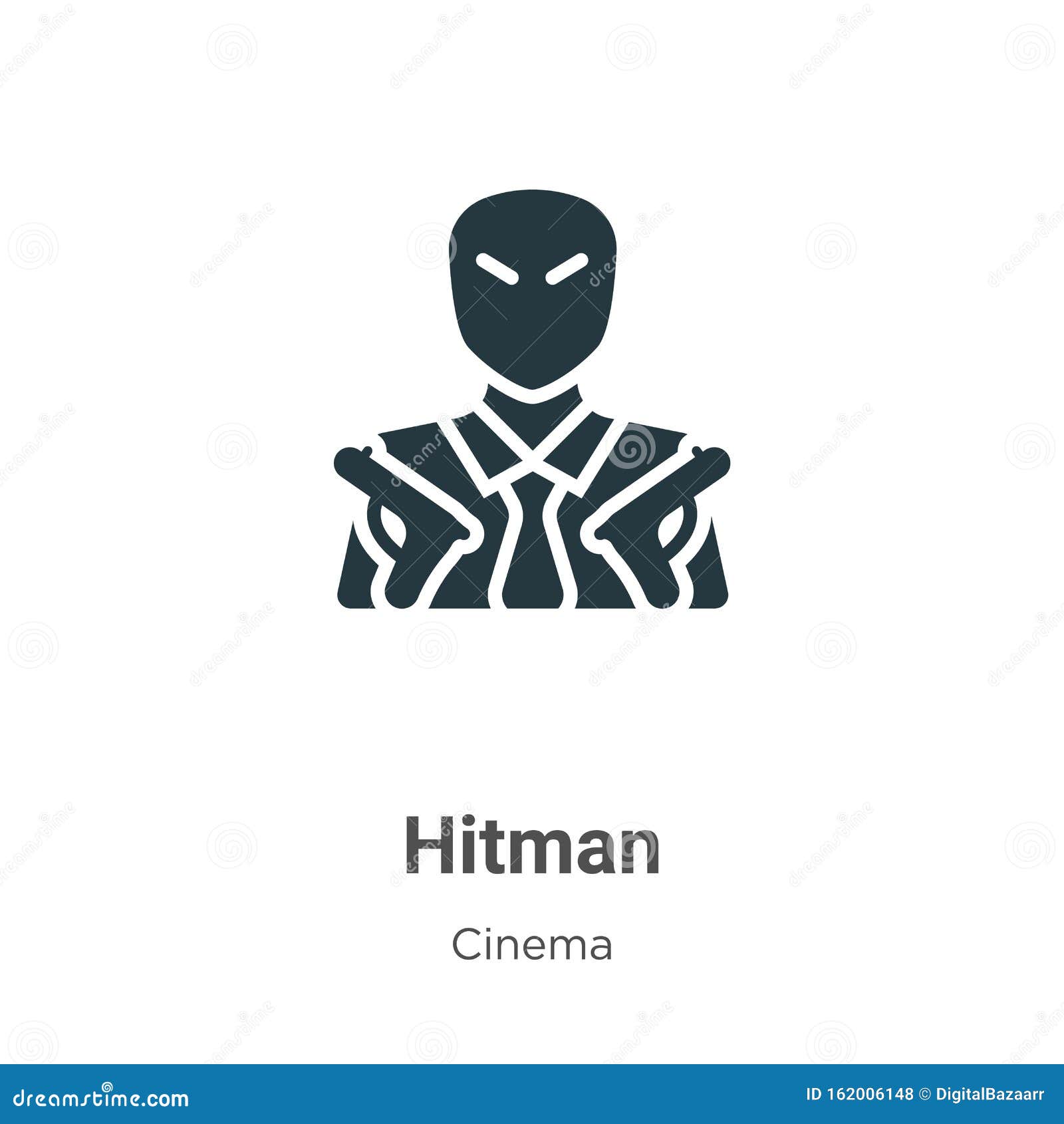 Hitman Logo Vector