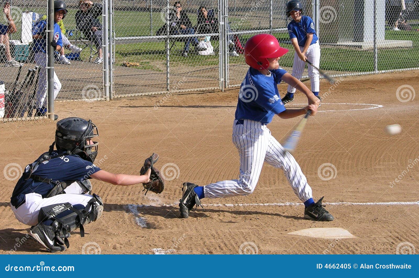 Hitting the Ball editorial image. Image of pitch, baseball - 4662405