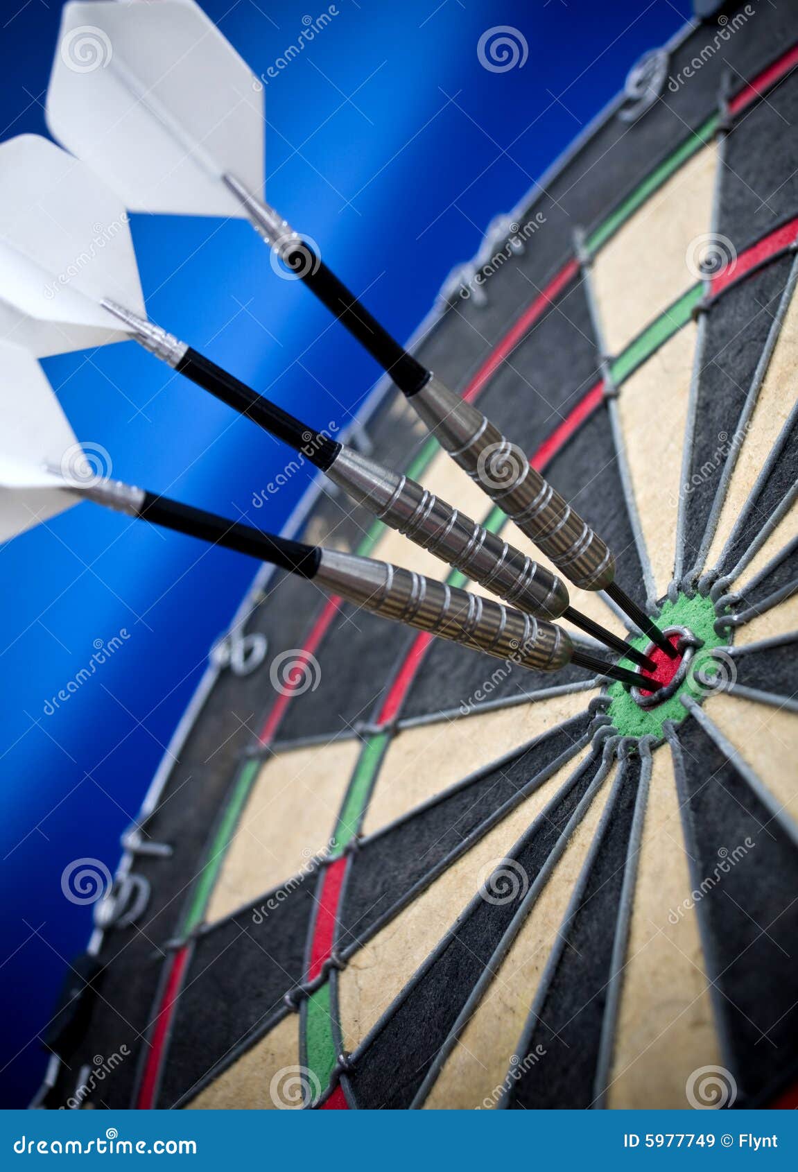 Hitting the target stock image. Image of aspirations, efficient - 5977749