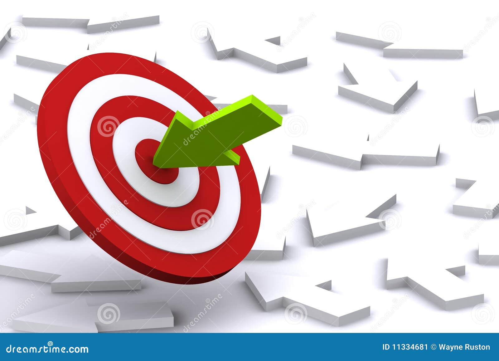 Hitting Targets Stock Image | CartoonDealer.com #4674199