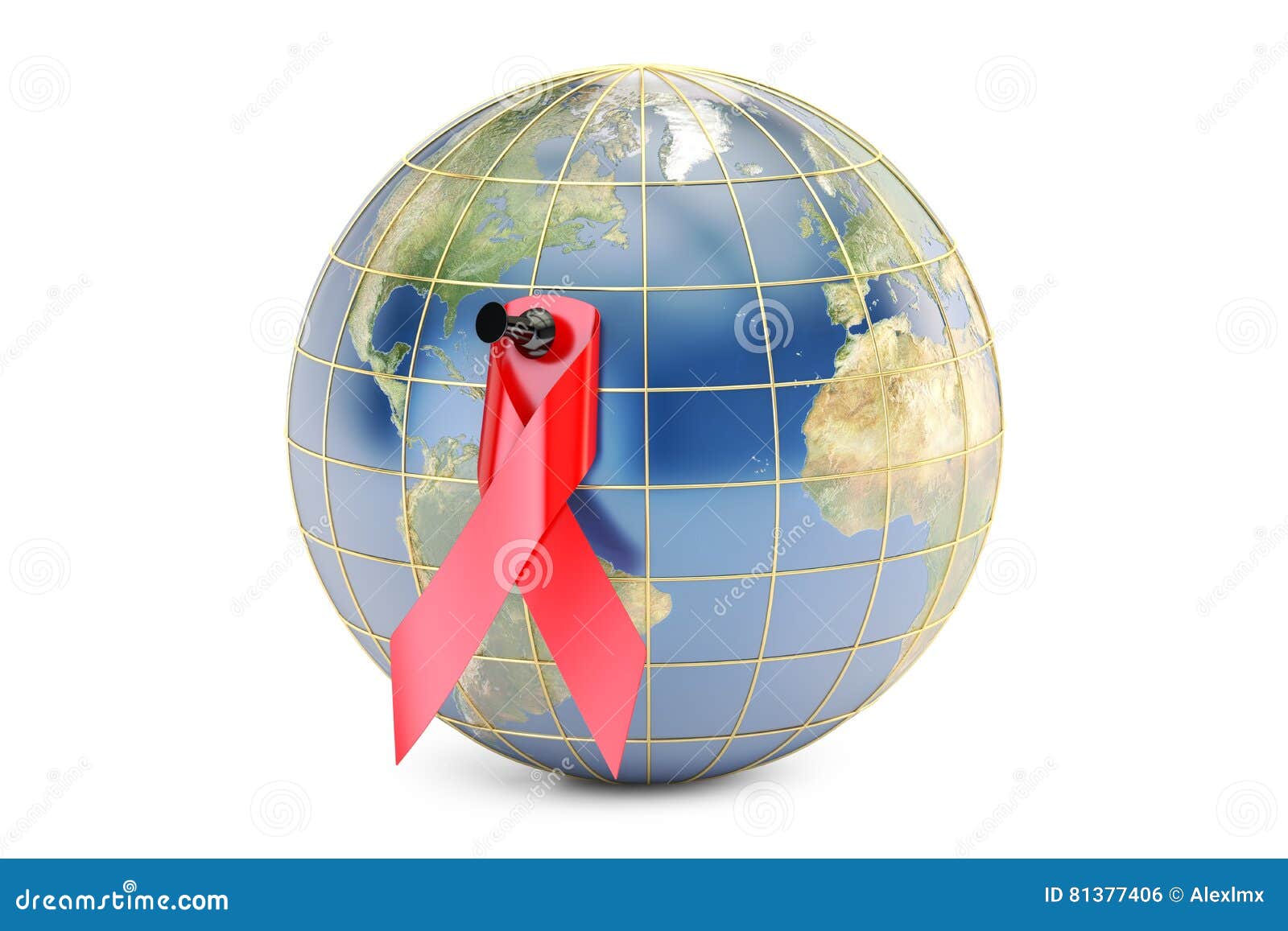 Awareness Ribbon Earth Stock Illustrations – 1,092 Awareness Ribbon ...