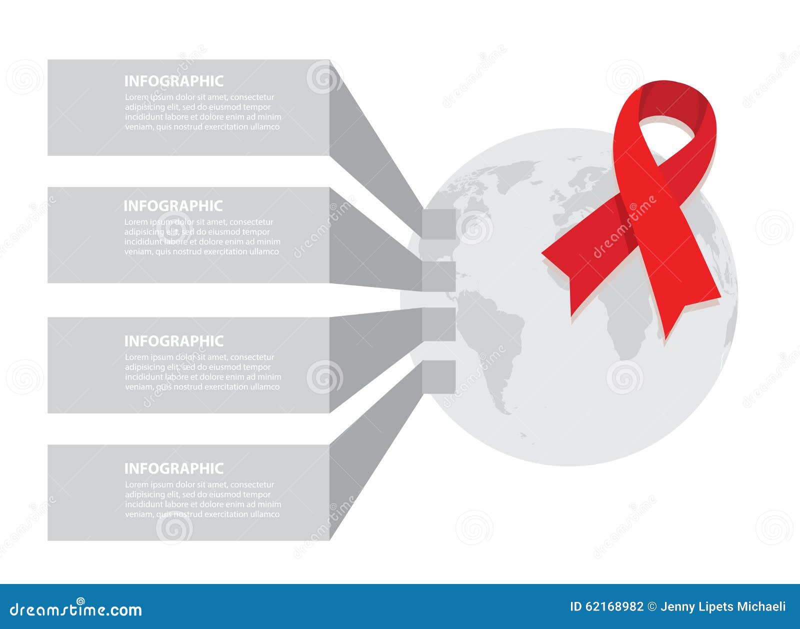 HIV and AIDS Infographics. World AIDS Day Stock Vector - Illustration ...