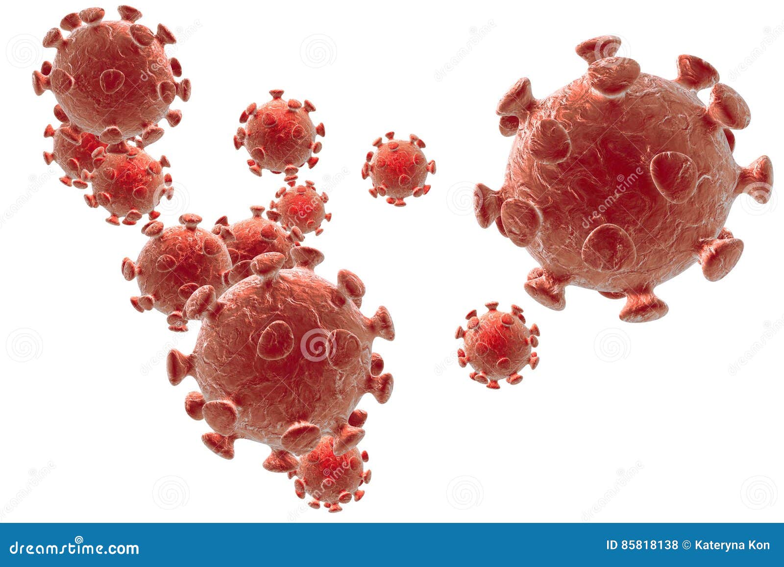 HIV Isolated on White Background Stock Illustration - Illustration of ...