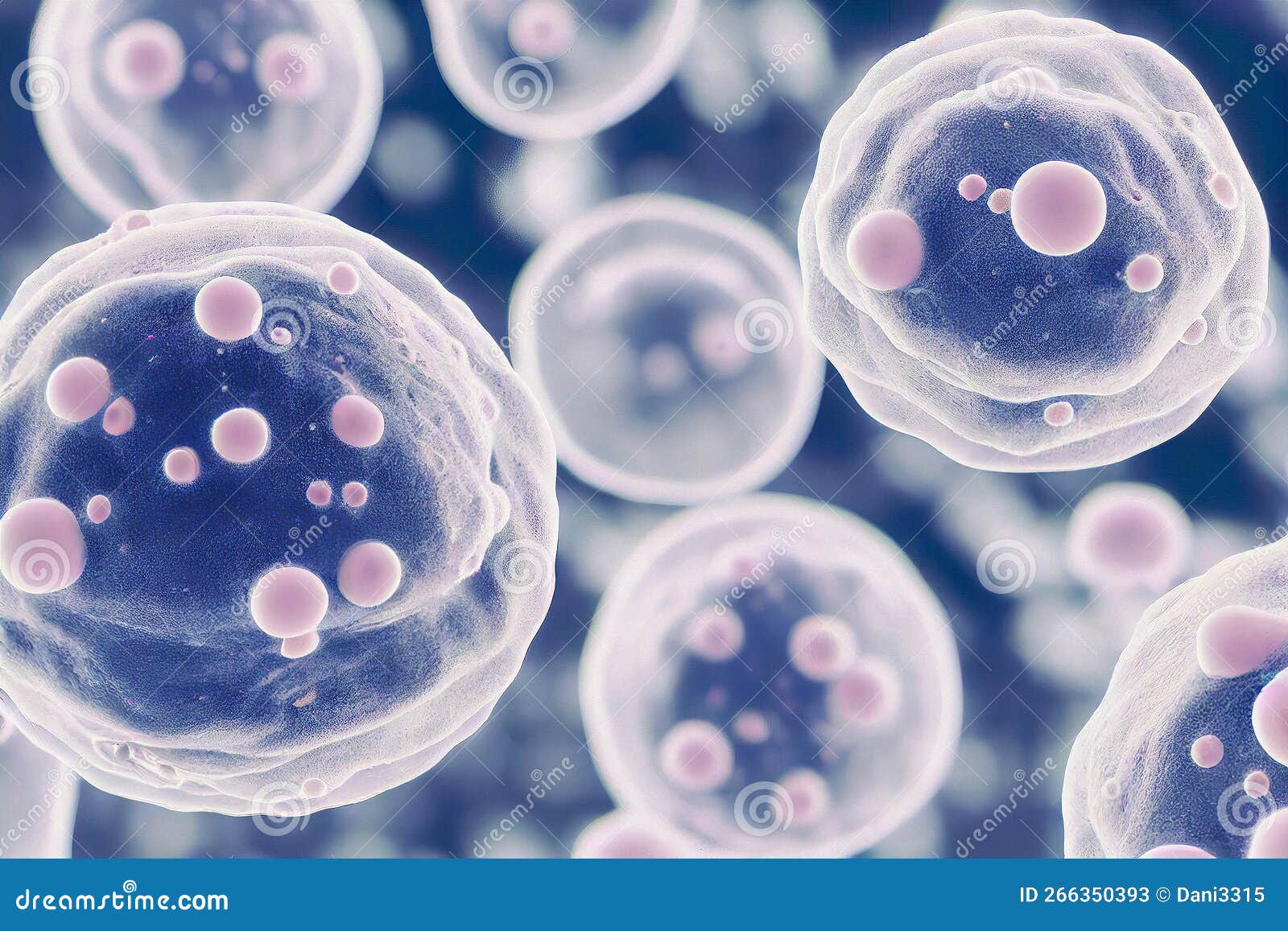HIV Virus Particles Budding Away from T-lymphocytes Cell Membrane Stock ...