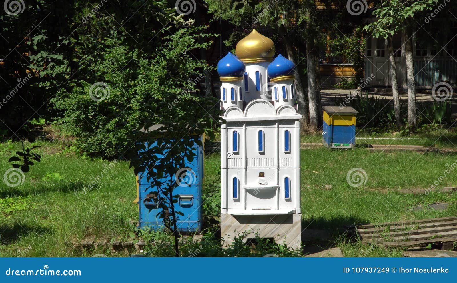 The Hive for the Bees at the Monastery Stock Image - Image of life ...