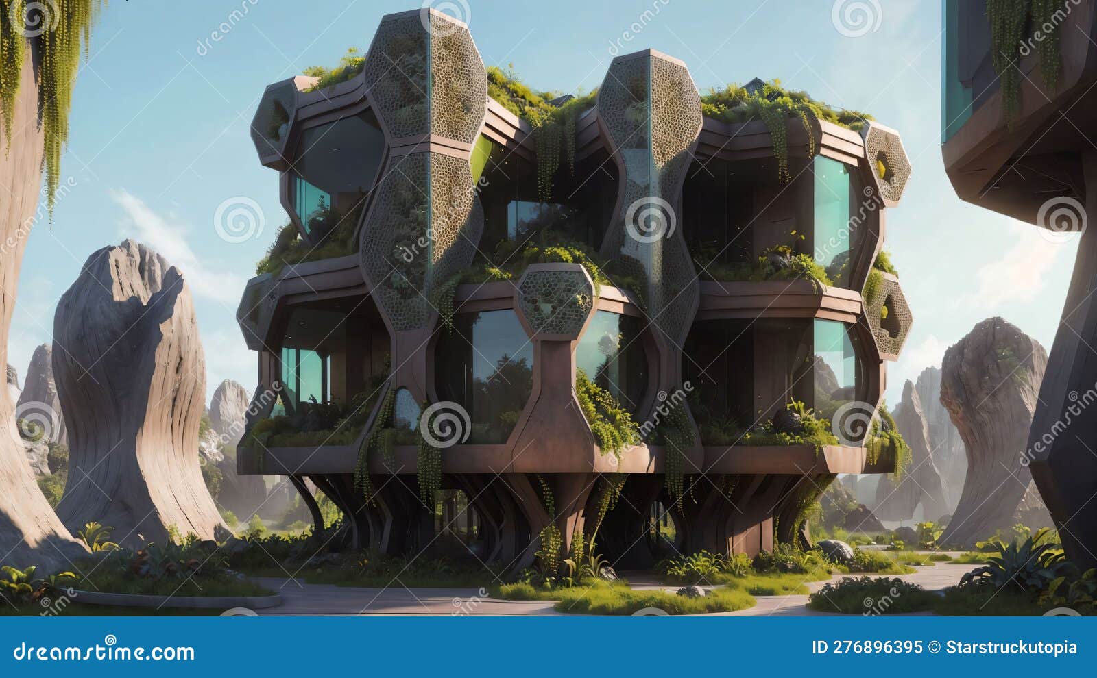 The Hive - Generative AI Illustration Stock Illustration - Illustration ...