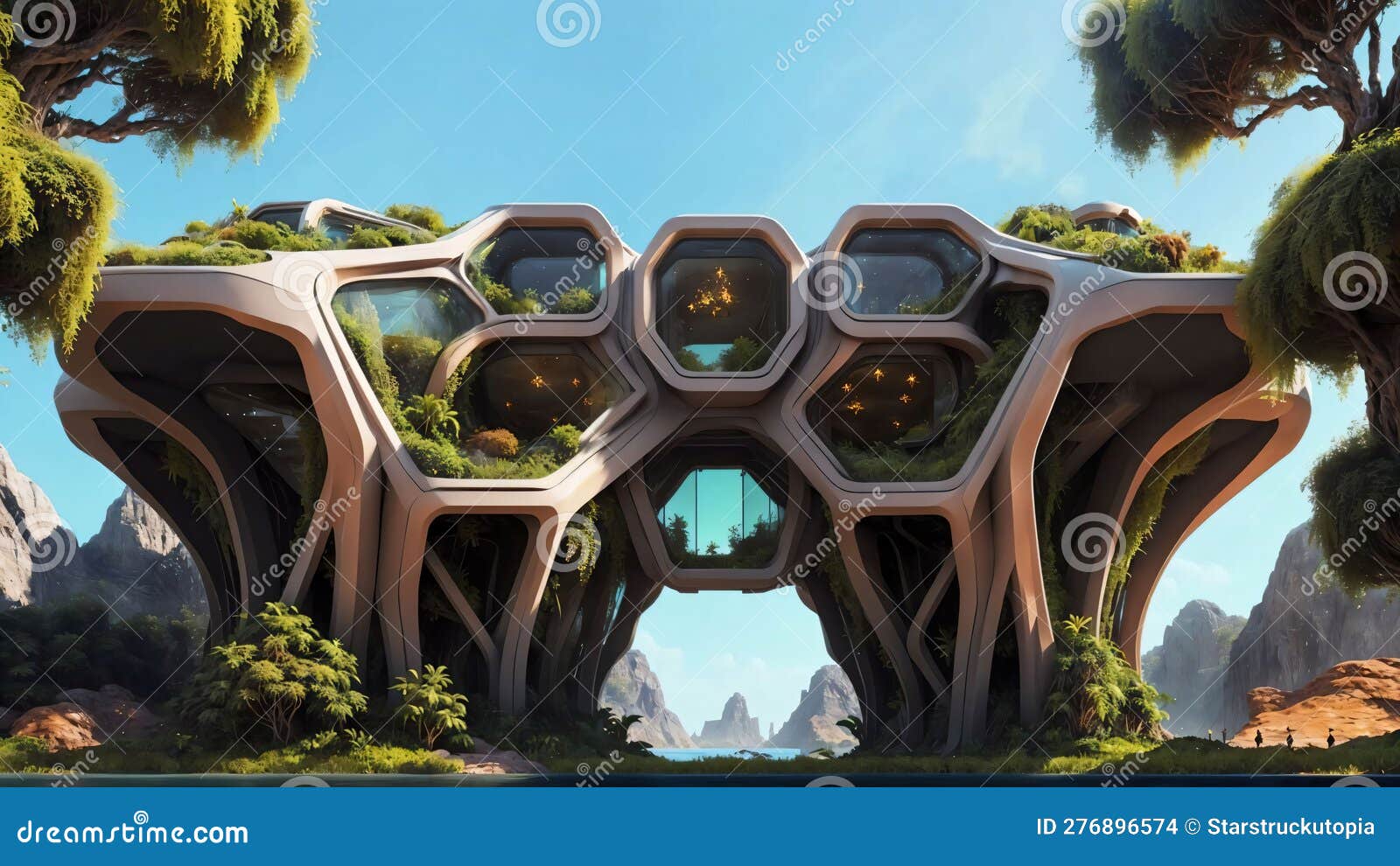 The Hive - Generative AI Illustration Stock Illustration - Illustration ...