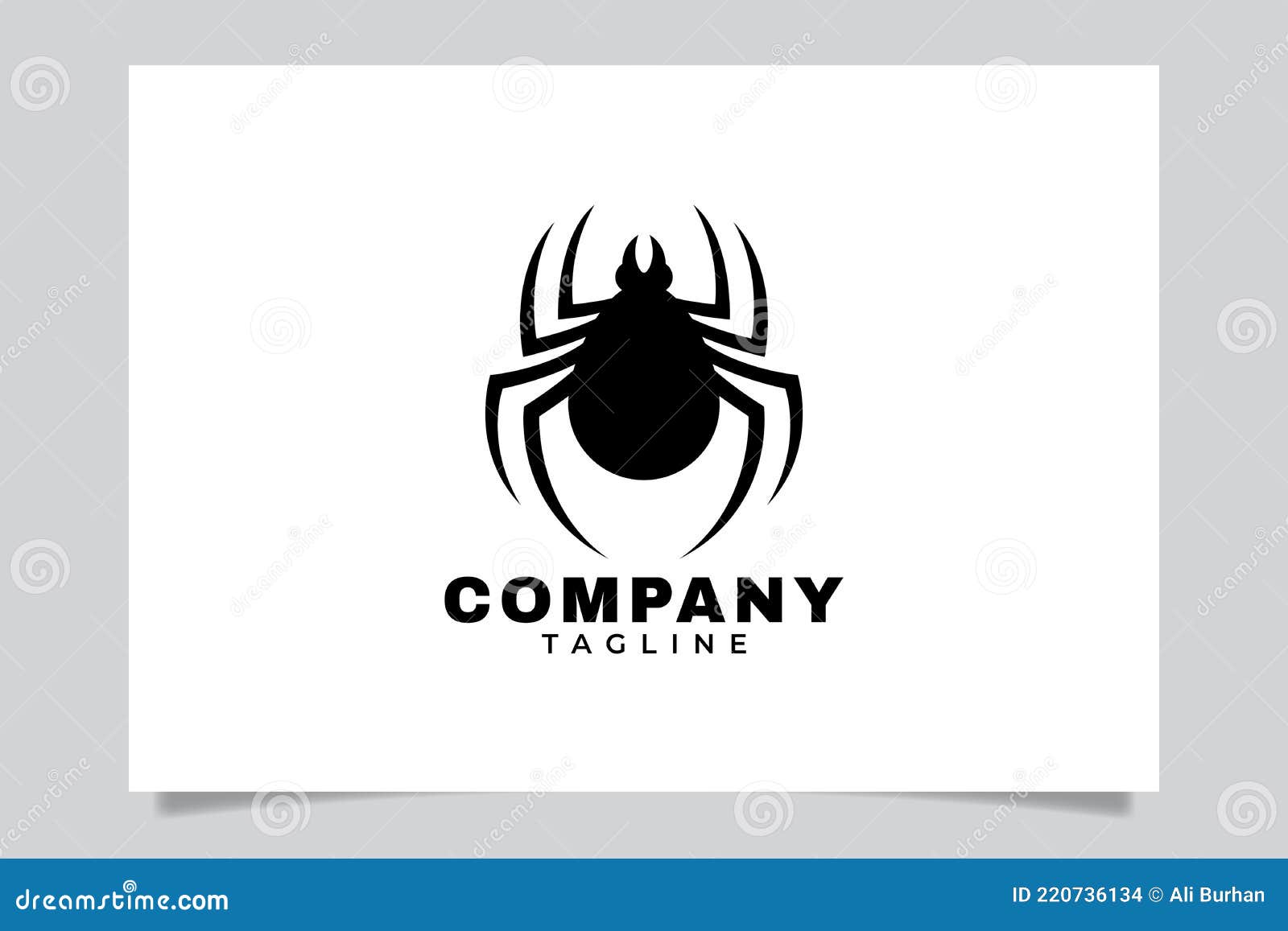 Flea Logo Vector Graphic for Any Business Stock Vector - Illustration ...
