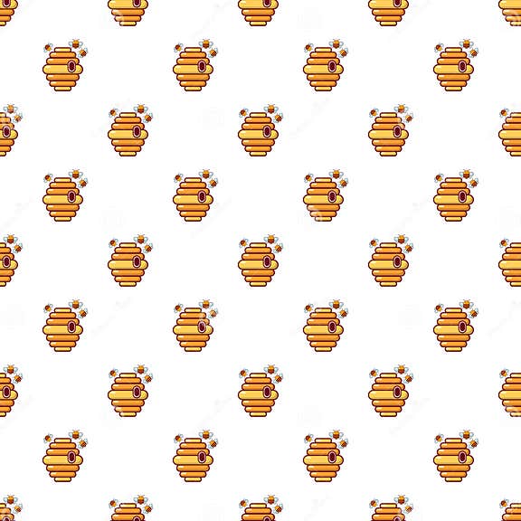 Hive pattern seamless stock vector. Illustration of quality - 97708870