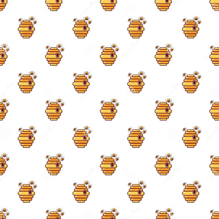 Hive pattern seamless stock vector. Illustration of quality - 97708870