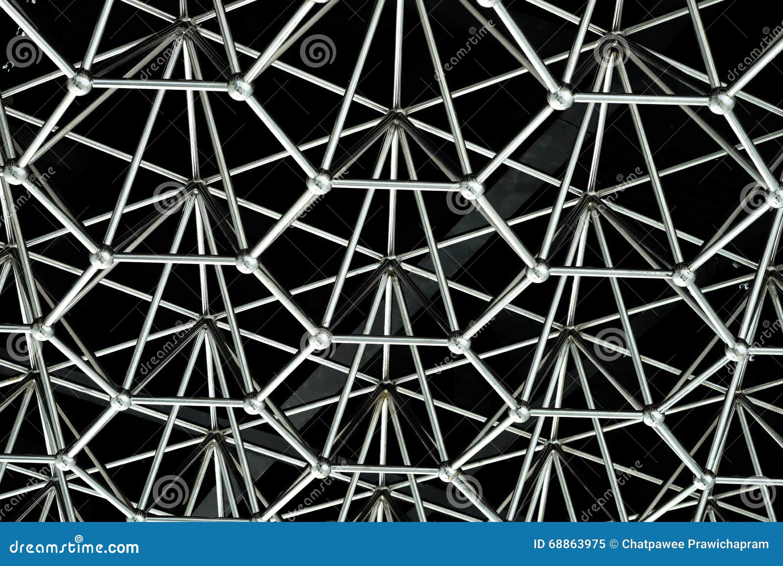 Hive Shape Made of Matal Connection Stock Image - Image of look ...